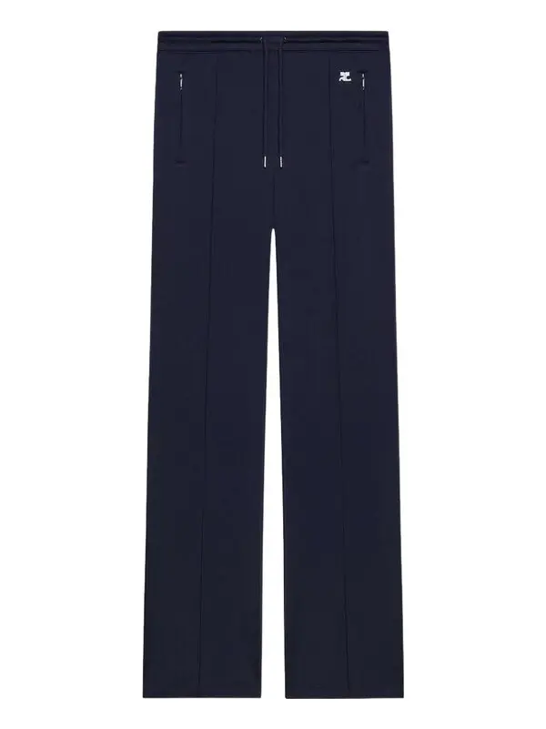 COURREGES Interlock Track Pants - Navy Blue