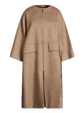 Max Mara Single-breasted Cashmere Coat - Nude