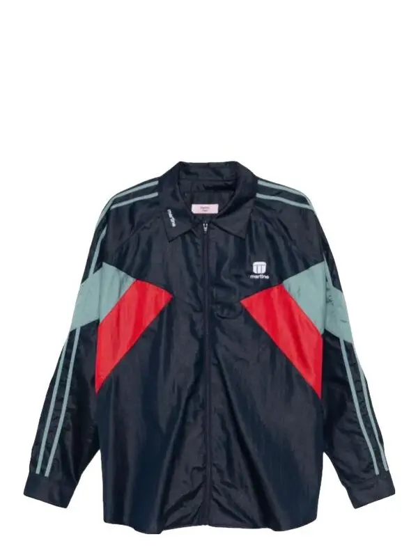 Martine Rose Shirt Style Track Jacket - Black