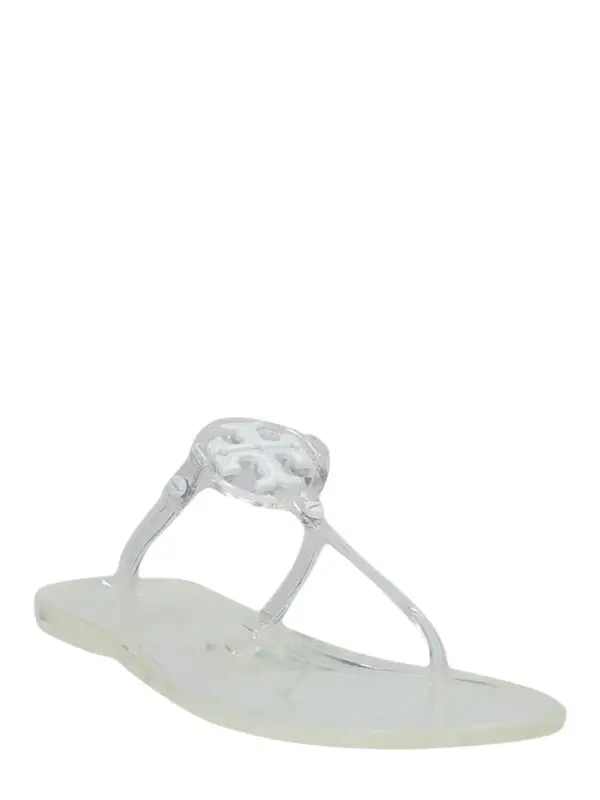 Tory Burch Minimalist Flip Flop Sandals - White