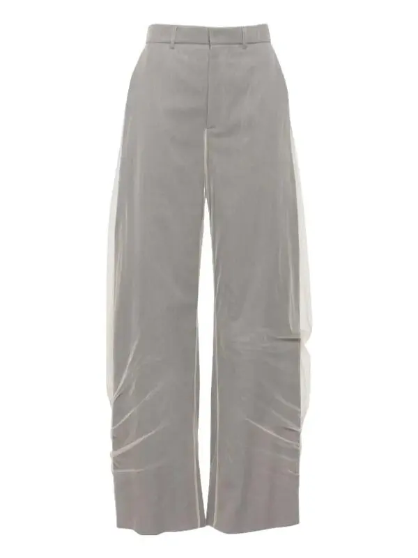 Y/project Layered Draped Trousers - Gray