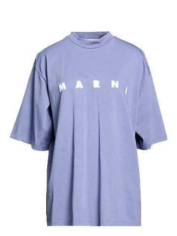 Marni Logo Print T-shirt - Blue