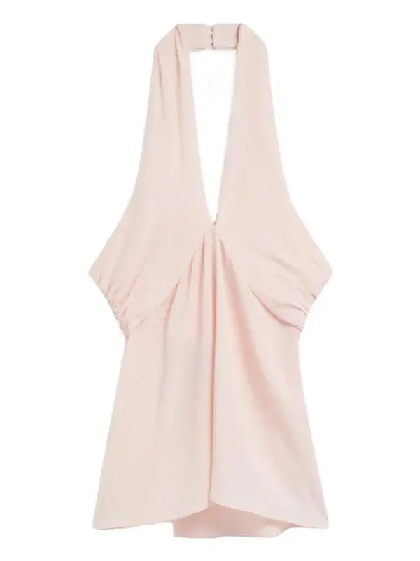 SEMICOUTURE Halter Neck Top - Pink
