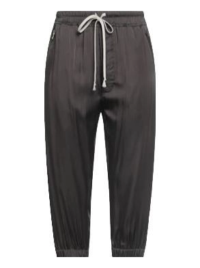Rick Owens Slim Fit Cropped Trousers - Black