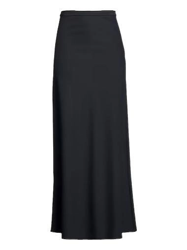 Max Mara Stretchy Knit Umbrella Skirt - Black