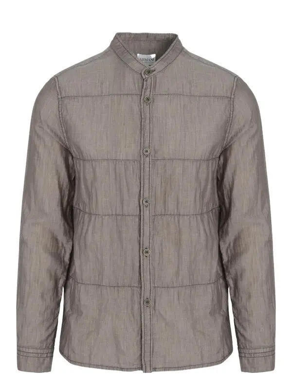 Giorgio Armani Long Sleeve Casual Jacket - Gray
