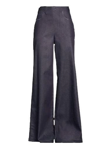 Marni Dark High Waist Flare Jeans - Black