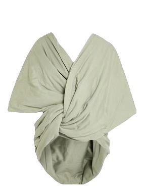 Rick Owens Twisted Drape Top - Nude