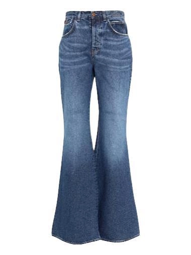 Chloé High-waisted Wide-leg Jeans - Blue