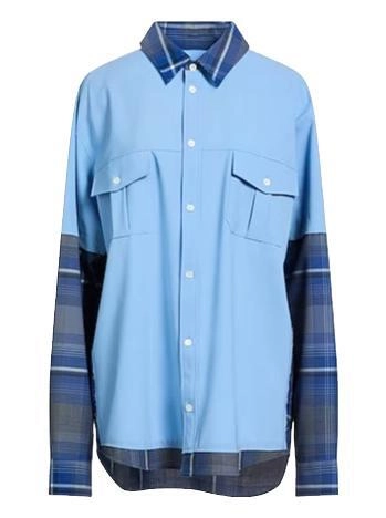 Marni Oversized Check Shirt - Blue