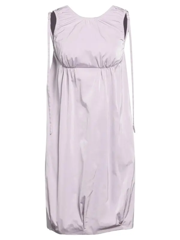 Sportmax Sleeveless Crewneck Balloon Dress With Appliqués - No