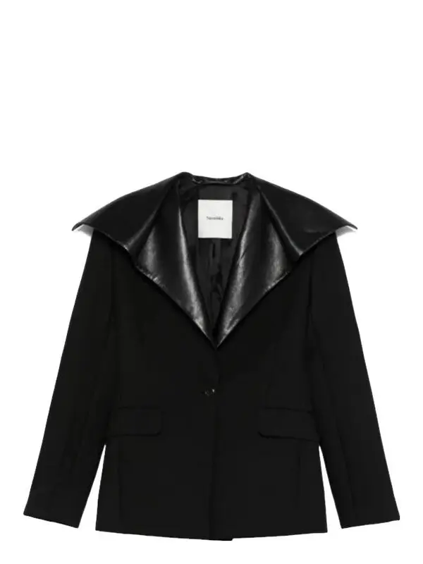 Nanushka Luiza Blazer - Black