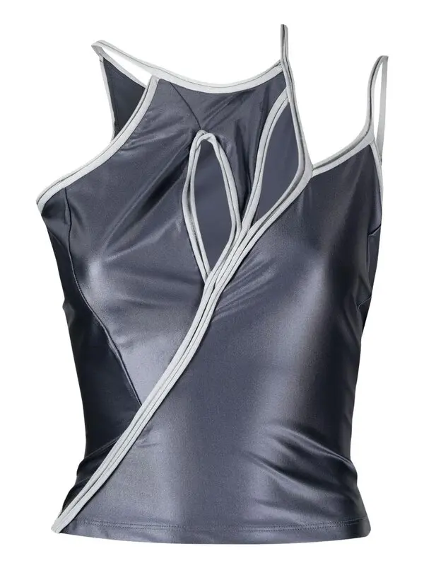 Ottolinger Cut-out Vest Top - Gray