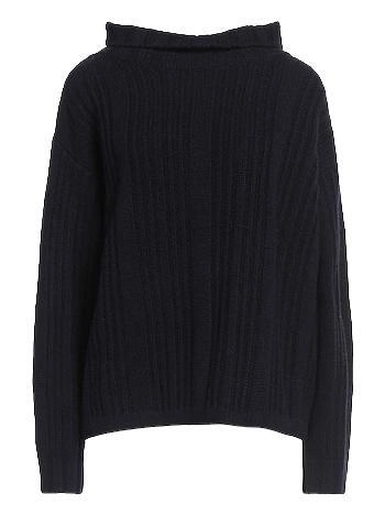 Max Mara Solid Turtleneck Knit Sweater - Black
