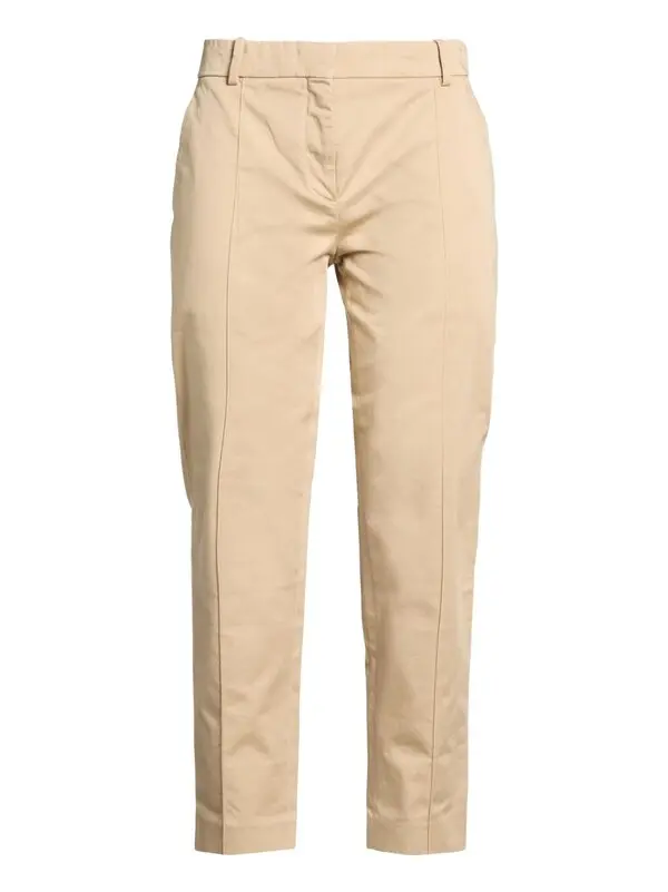Tory Burch Plain Colour Casual Trousers - Nude