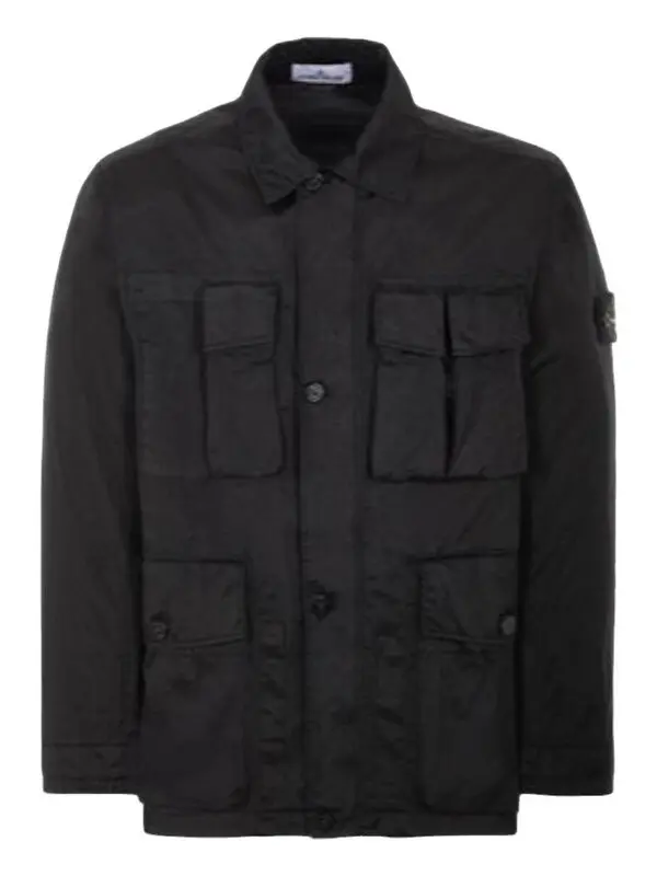 Stone Island Compass Badge Field Jacket - Black