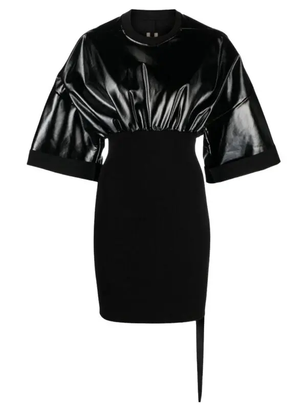 Rick Owens Tommy Cinched-waist Dress - Black
