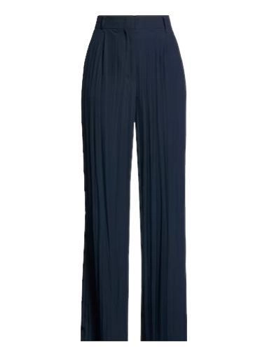 MAXCO. High-waisted Pleated Wide-leg Trousers - Black