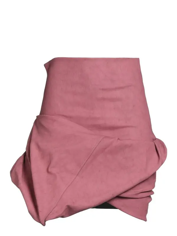 Rick Owens Asymmetric Skirt - Pink