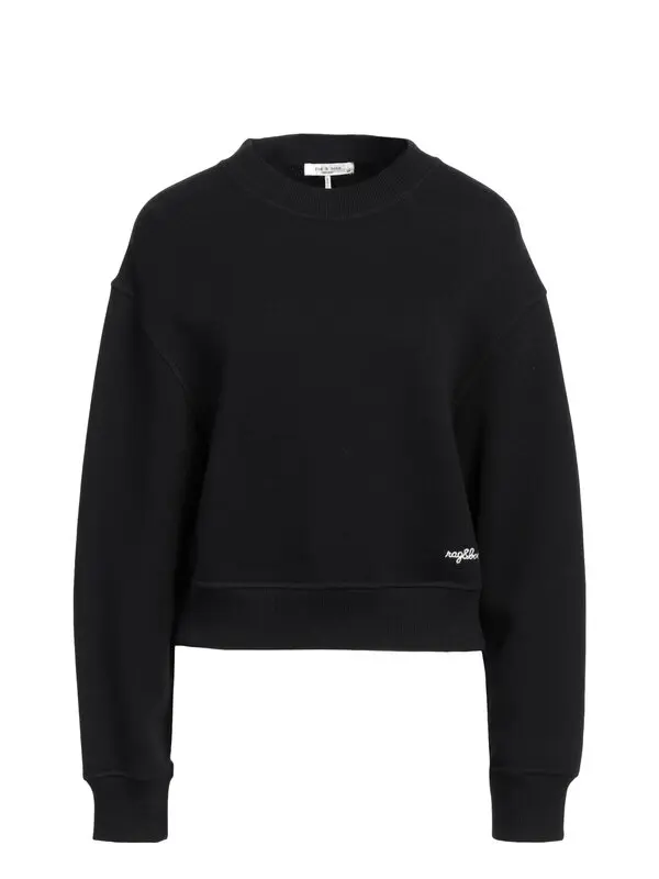 Rag & Bone Crewneck Sweatshirt - Black
