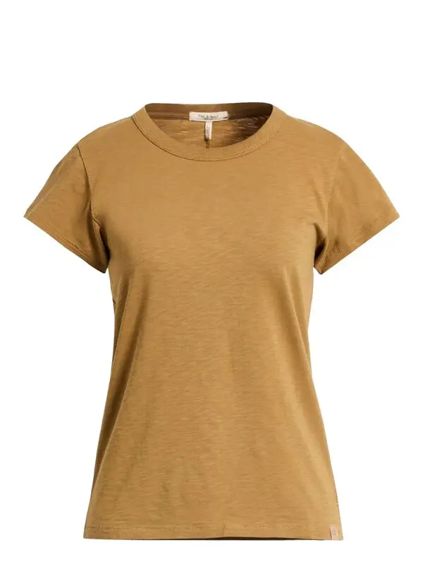 Rag & Bone Classic Cotton Blend T-shirt - Brown