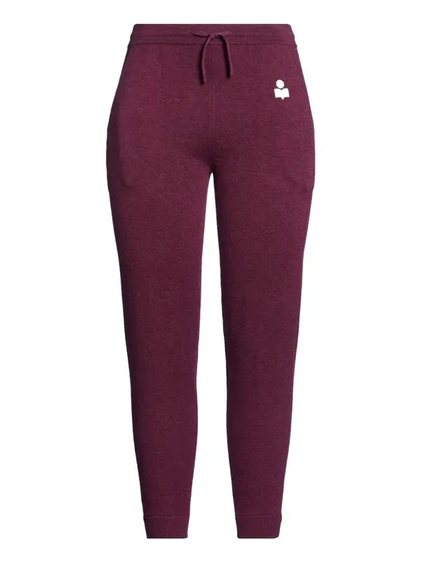 Isabel Marant Étoile High-waisted Knit Sweatpants - Red