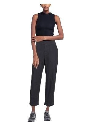 Rag & Bone Straight-leg Poplin Trousers - Black