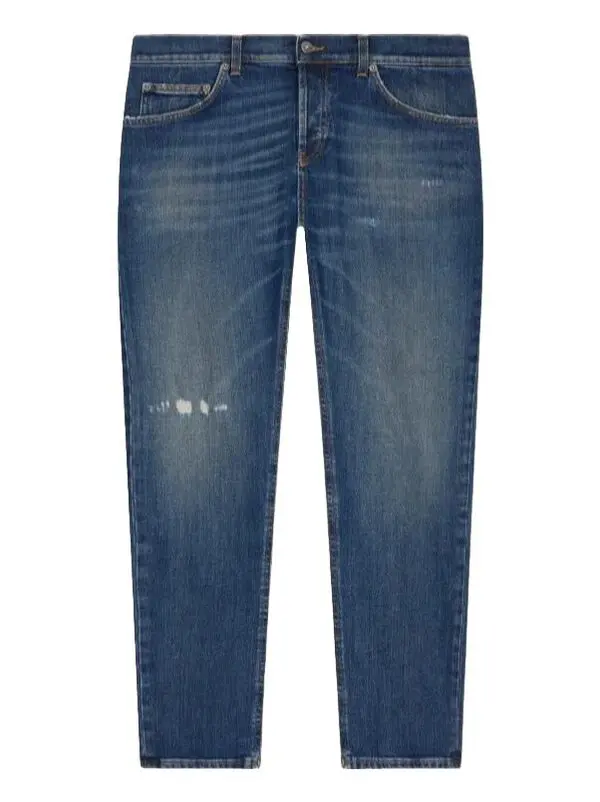 DONDUP Logo Jeans - Blue