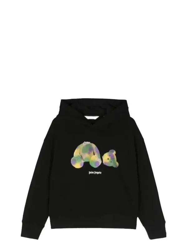 Palm Angels Kill The Bear Cotton Hoodie - Black