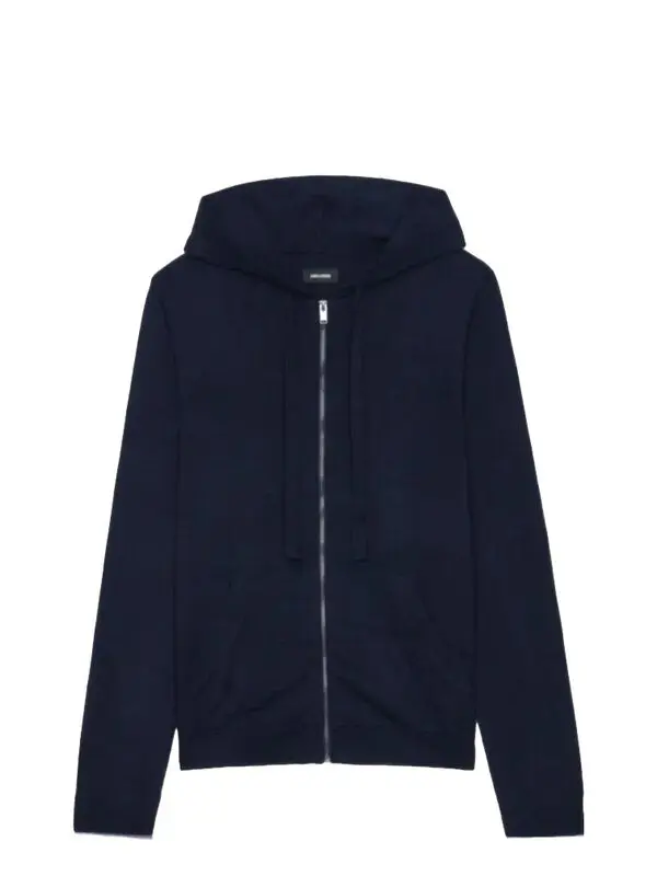 Zadig&Voltaire Clash Zip-up Hoodie - Ink