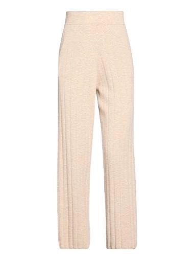 Max Mara High-waisted Elastic Cashmere Pants - Nude