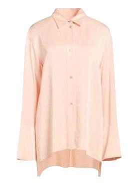 Marni Satin Plain Color Shirt - Nude