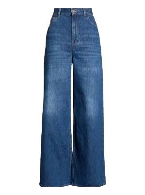 Chloé High-waisted Wide-leg Jeans - Blue