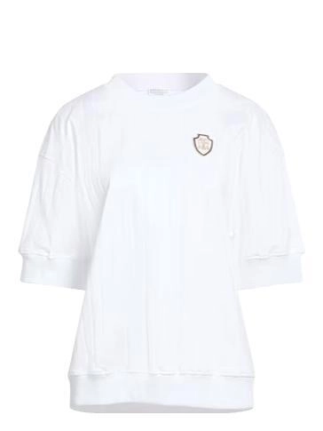 Brunello Cucinelli Short Sleeve T-shirt - White