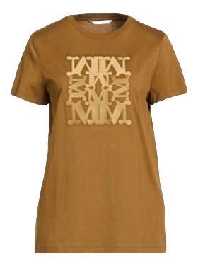 Max Mara Crew-neck Short-sleeve T-shirt - Brown