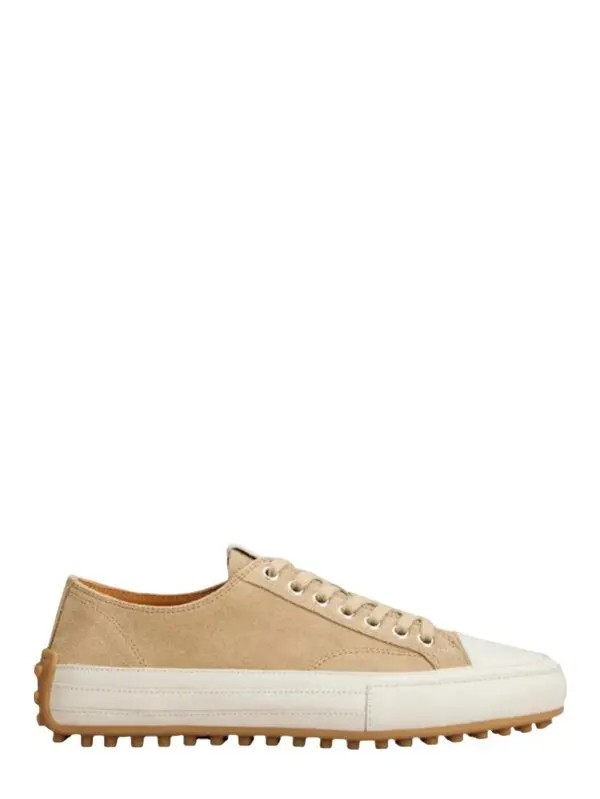 TOD'S Lace-up Low-top Casual Shoes - Nude
