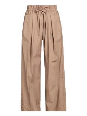 Max & Co. Pleated Loose Wide-leg Trousers - Nude