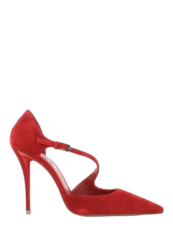 CHRISTIAN LOUBOUTIN 100mm Miss Ziggyta Suede Heeled Pumps - Red