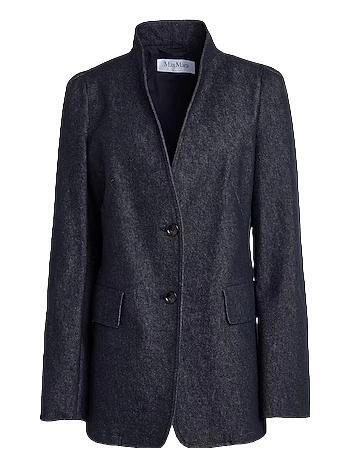 Max Mara Single-breasted Blazer - Black