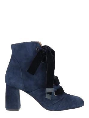 Chloé Lace-up Ankle Boots - Blue