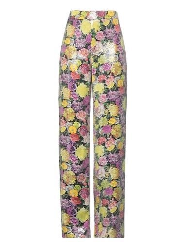 Max Mara Floral Print Sequin Trousers - Multicolor