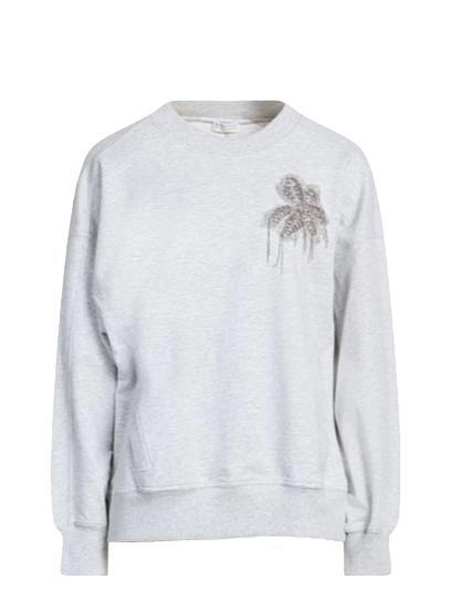 Brunello Cucinelli Oversized Crewneck Sweatshirt - White