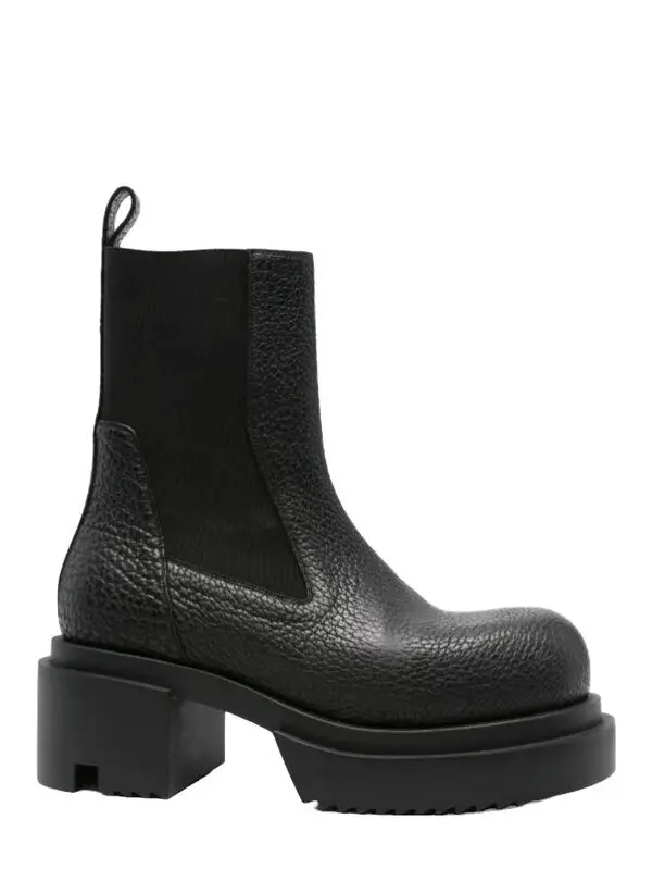 Rick Owens Beatle Bogun Platform Boots - Black