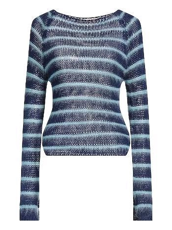 Marni Striped Long Sleeve Jumper - Blue