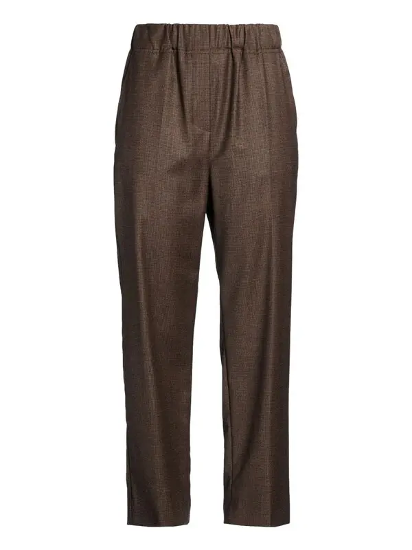 Max Mara Tapered Trousers With Flap Pockets - Black