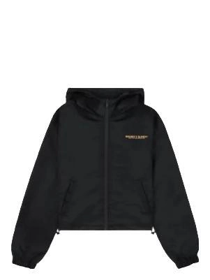 SPORTY  RICH Sporty & Rich Bold Health Windbreaker - Black