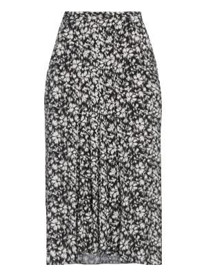 Isabel Marant Étoile Floral Printed Pleated Midi Skirt - Gray