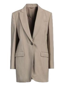 Brunello Cucinelli Single-breasted Blazer - Nude