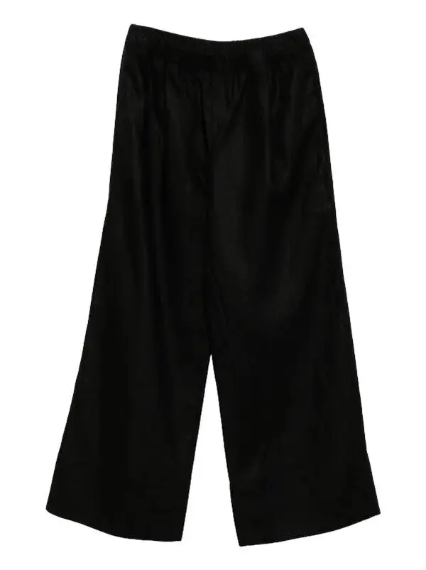 REFORMATION Fernando Linen Trousers - Black