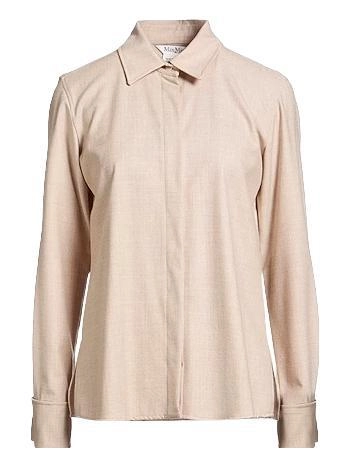 Max Mara Long Sleeve Shirt - Nude